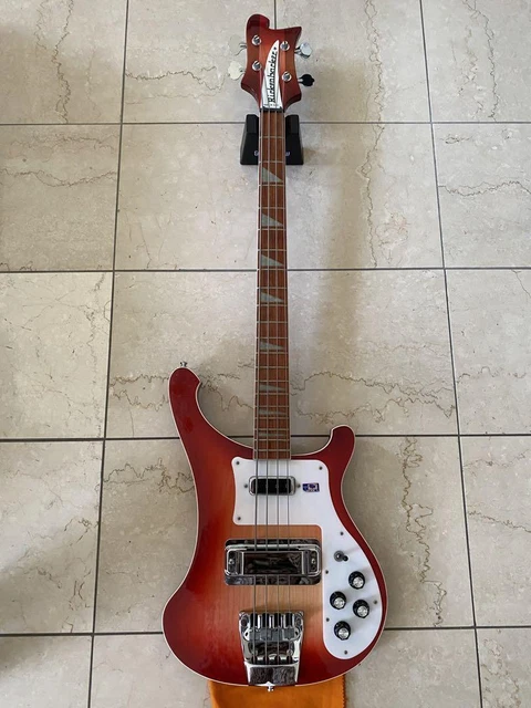 BASSO ELETTRICO RICKENBACKER 4003 con HC originale prodotto negli Stati ...