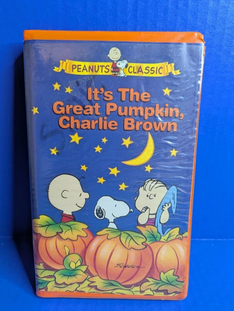PEANUTS CLASSIC 'IT'S The Great Pumpkin, Charlie Brown' VHS Tape ...