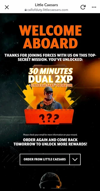 X10 🔥CALL OF DUTY COD BLACK OPS 6 (BO6) LITTLE CAESARS CODE 🍕-Rare £4. ...