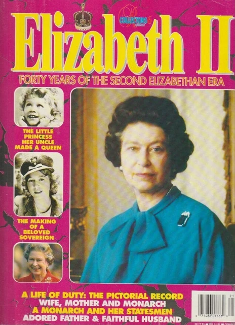 EDITION COLLECTOR ELIZABETH II 40 Years of the 2nd Elizabeth KL2476 EUR ...