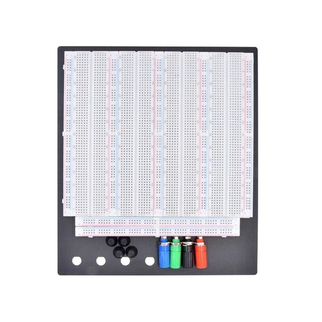 SOLDERLESS BREADBOARD FOR Solderless Experiments Four-Piece Combination ...