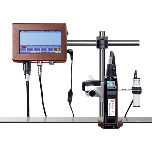 Automatic Inkjet Printer Date Text Qr Coding Barcode Laser Coder 3248