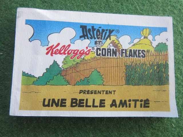 KELLOGG'S ASTERIX FLICK Book corn flakes Une Belle Amitie Obelix £0.90 ...