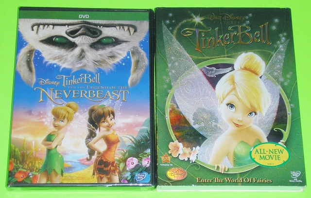 DISNEY DVD LOT - Tinker Bell & Legend of the Neverbeast (1 Used, 1 New ...