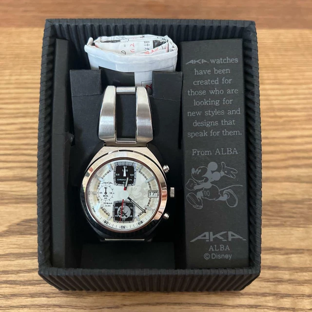 SEIKO ALBA AKA Disney model Chronograph Date Vintage Men's Watch ...