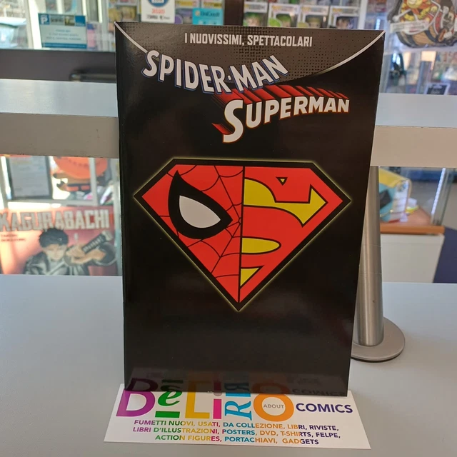 SPIDER-MAN/SUPERMAN LOGO VARIANT Ed. PANINI EUR 9,00 - PicClick IT