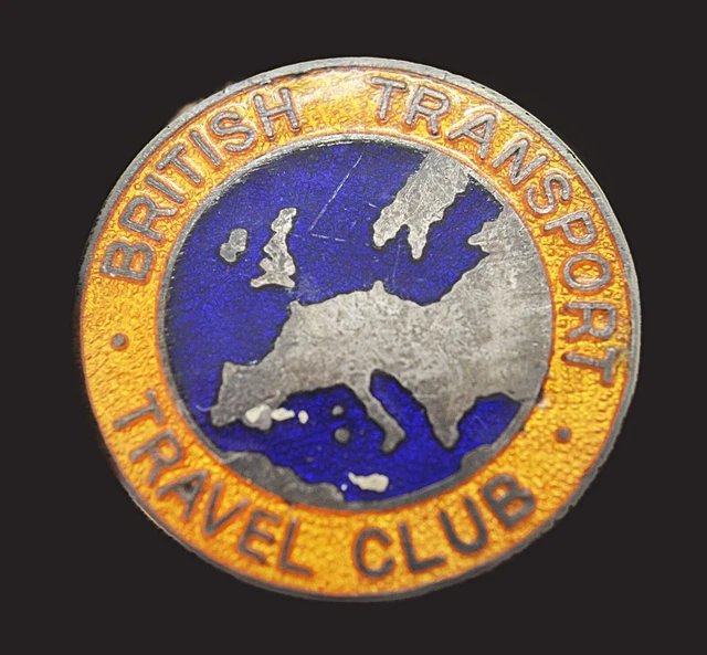 BRITISH TRANSPORT TRAVEL Club Railway Train Locomotive Pin Badge By ...