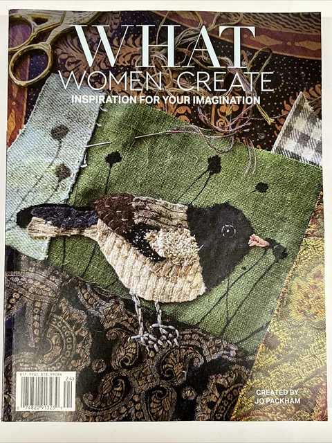 WHAT WOMEN CREATE Magazine Issue 17 Winter 2022/2023 £12.07 - PicClick UK