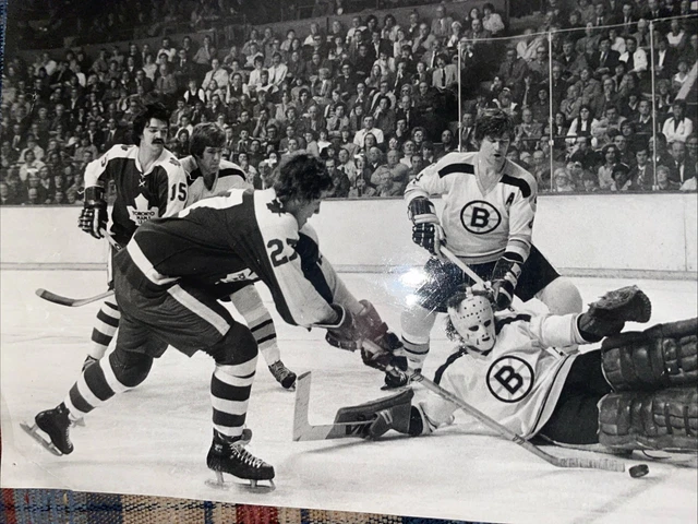 1974 NHL HOCKEY Type 1 Photo Bobby Orr Darryl Sittler Oversized Gilles ...