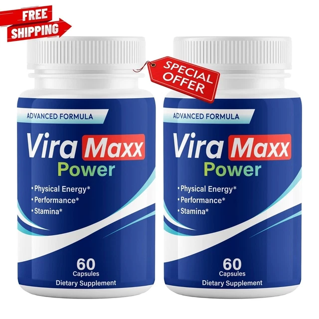 (2 PACK) VIRA Maxx Power for Men to Support Overall Male Health ...