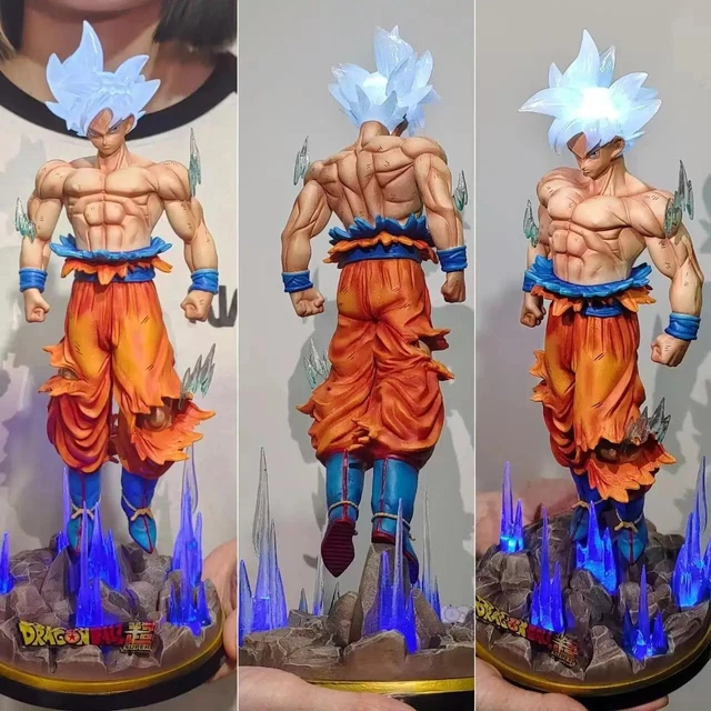 32CM DRAGON BALL Ultra Instinct Goku Figure Anime Statue PVC Action Toy ...
