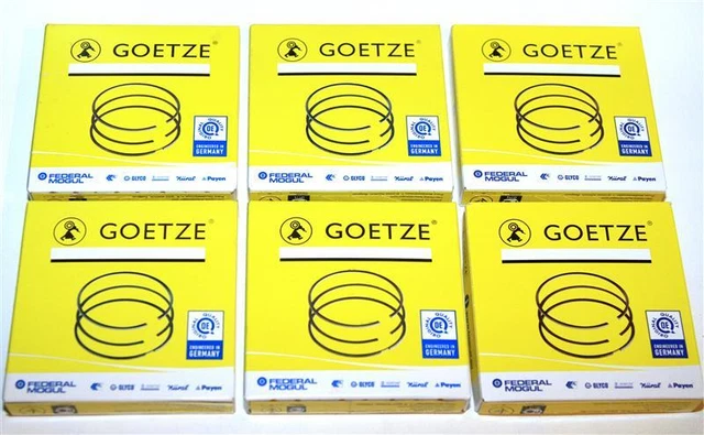 6 SEGMENTS LOT Std 84,0 MM BMW 3,0l 330d E46 530d E39 730d Idole M57D30 ...