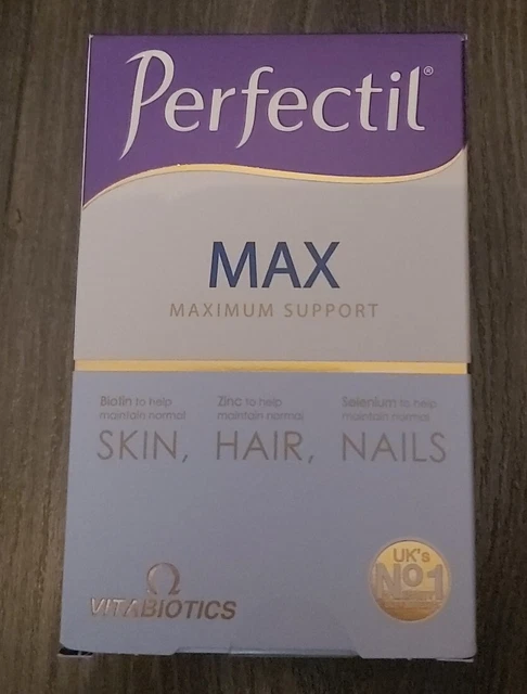 VITABIOTICS PERFECTIL MAX 84 Tablets Dual Pack (56 Tablets + 28 Capsules) £11.90 - PicClick UK