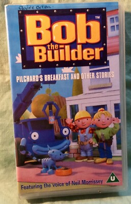 BOB THE BUILDER VHS Tape Pilchard’s Breakfast 1998 £7.00 - PicClick UK