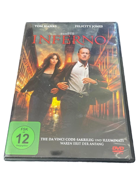 INFERNO DVD PSYCHOHORROR Ron Howard Tom Hanks Felicity Jones ab 12 EUR ...
