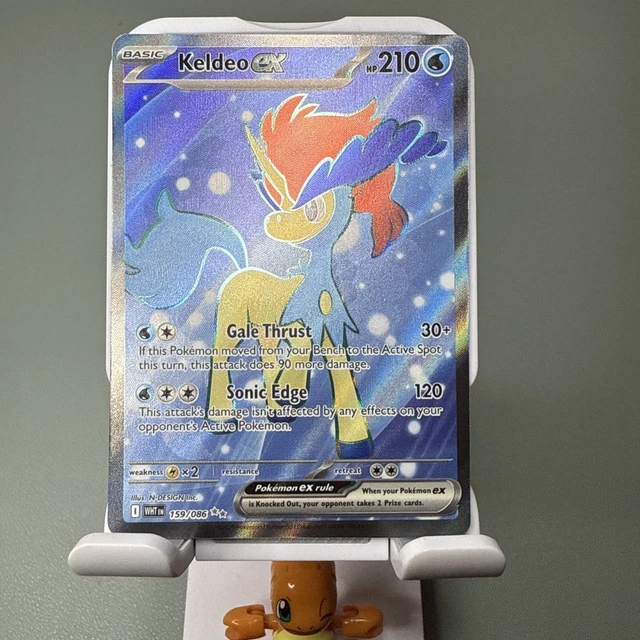 2025 POKEMON SV White Flare WHT EN Keldeo ex Ultra Rare #159/086 $2.35 ...