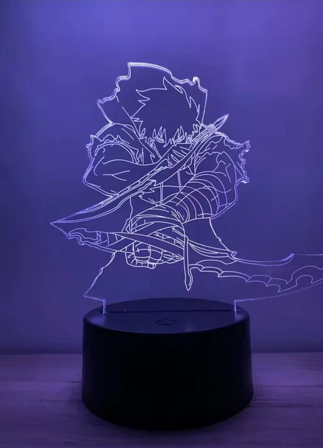 SOLO LEVELING SUNG Jin Woo Acrylic Light Stand £19.43 - PicClick UK