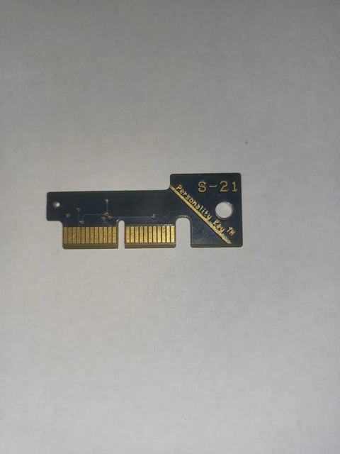 SNAP-ON ETHOS PERSONALITY Key S21 S-21 MT2500 Solus Modis Ethos Verus £ ...