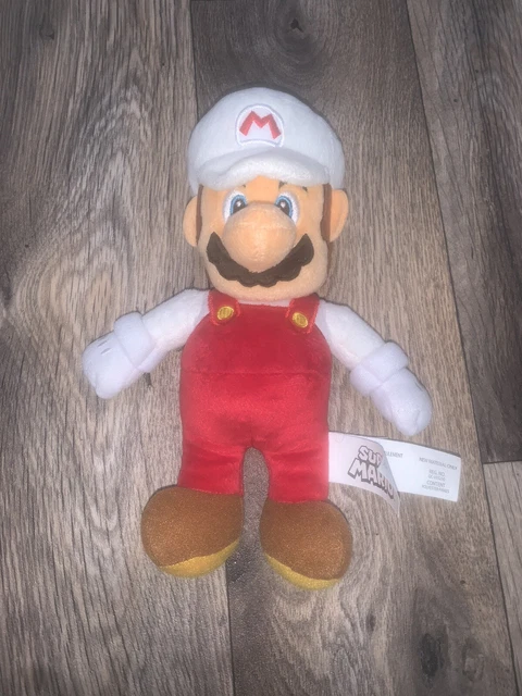 NINTENDO SUPER MARIO Bros Fire Mario Plush Soft Toy £8.00 - PicClick UK