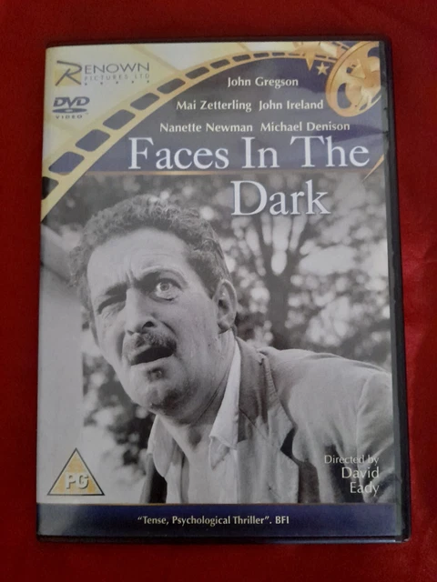 FACES IN THE Dark Classic B/W Film John Gregson & David Eady DVD EUR 20 ...