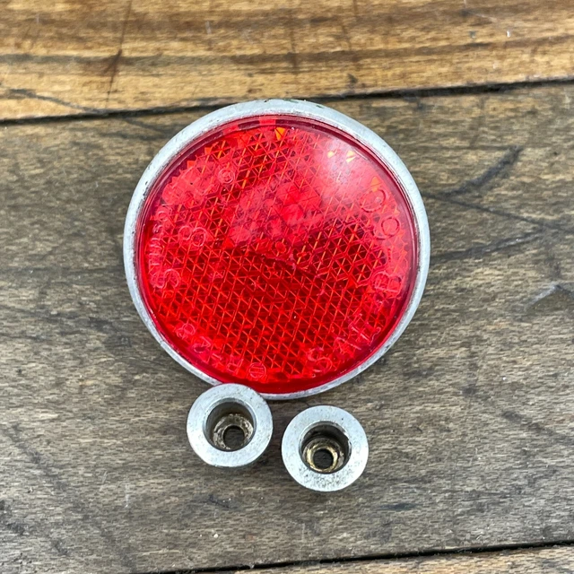 VINTAGE BRIGHT STAR Fender Reflector Stimsonite Rear Gulotta B-60 Red ...