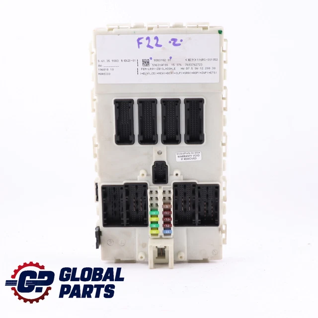 BMW F20 F21 F22 F30 F31 F32 F36 Body Control Module Unit FEM LR01 ...