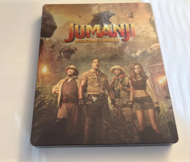 JUMANJI: WELCOME TO The Jungle Steelbook 4K UltraHD £23.60 - PicClick UK