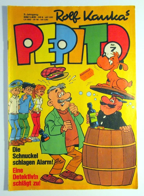 PEPITO COMIC 3.JAHRGANG Heft # 7 Mit den 7 Schnuckeln Gevacur Verlag ...