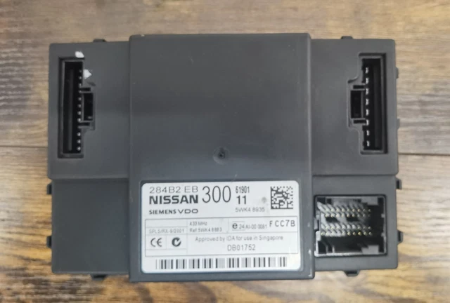 NISSAN NAVARA D40 Pathfinder R51 Bcm Body Control Module 284B2Eb300 £24 ...