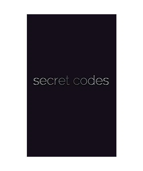 SECRET BLANK codes journal: secret passcodes, Michael EUR 9,47 - PicClick FR