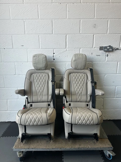 MERCEDES V-CLASS VITO W447 Captain Seats In Senzati Trim £2,046.68 ...