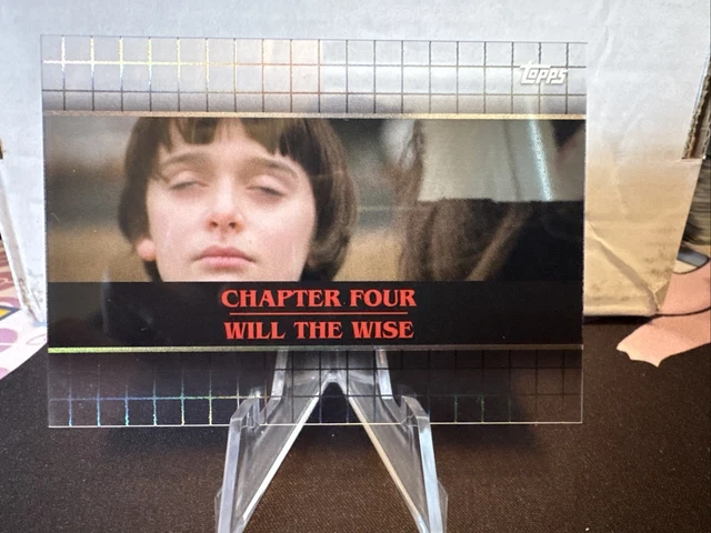 2025 TOPPS HIGH Tek Stranger Things Compendium #C-12 Will The Wise £2. ...