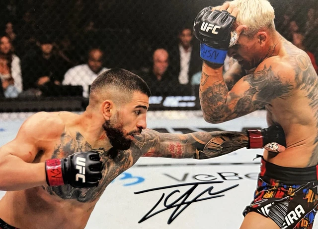 ILIA TOPURIA SIGNED Autograph Autógrafo Guante UFC BOXER Glove Champion ...