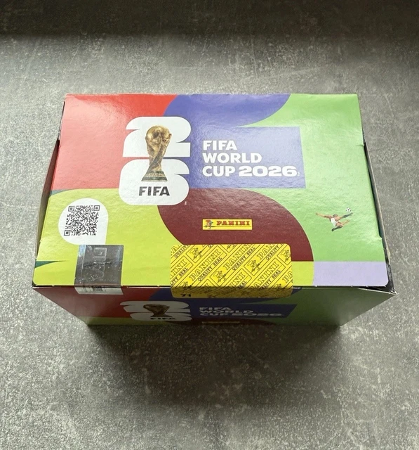 PANINI WORLD CUP World Cup 2026 Football Display Box (100 Bags). £0.86 ...