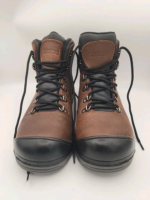 ROCKY WORKSMART COMPOSITE Toe Waterproof Work Boot NEW NO BOX SIZE 10 M ...