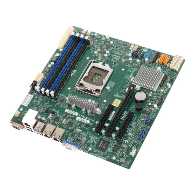 MOTHERBOARD SUPERMICRO X11SSL-F Socket LGA1151 DDR4 Pcie SATA Microatx £141.89 - PicClick UK