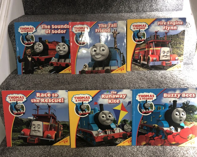 THOMAS THE TANK Engine & Friends Books TV Story Time Bedtime Reading ...