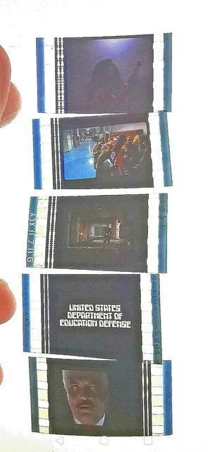 CLASS OF 1999 horror 1990 robots 35mm set of 5 film cells rare original ...