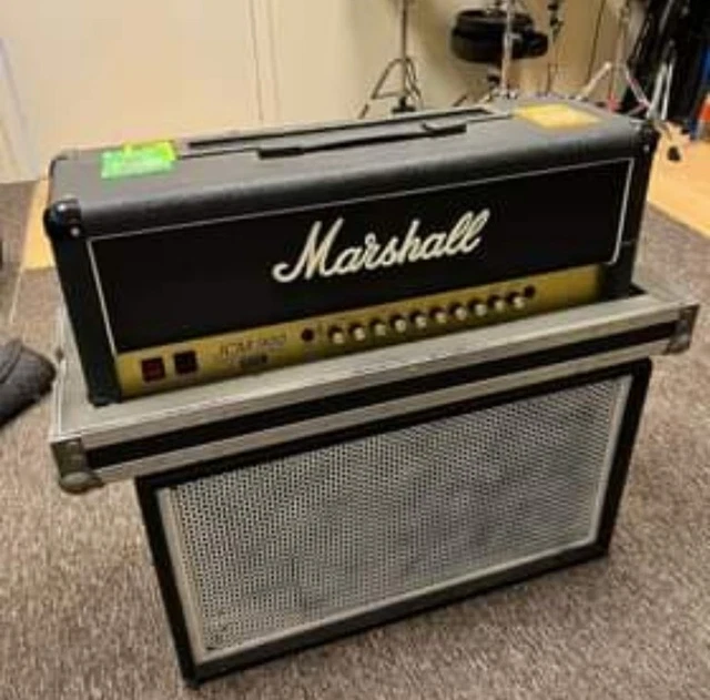 MARSHALL JCM 900 head with Flight Case £405.00 - PicClick UK