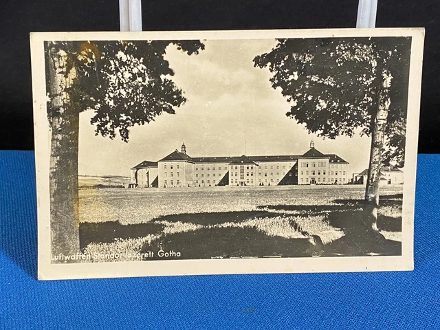 GERMAN LUFTWAFFEN AIR Force Building WWII Era Photo Postcard Unposted £ ...