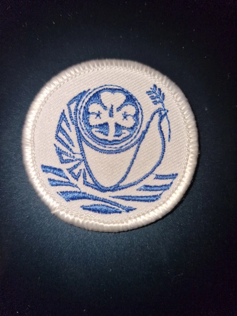 GUIDES / GIRLGUIDING WAGGGS Pax Lodge London badge / patch £1.50 ...