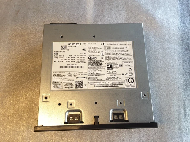 NAVIGAZIONE HEAD UNIT GG-11 Originale Volkswagen Modello 3G, MIB3 OI ...