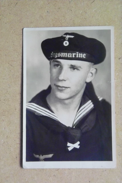FOTO PORTRÄT JUNGER Matrose Soldat Deutsche Kriegsmarine WK2 EUR 4,90 ...