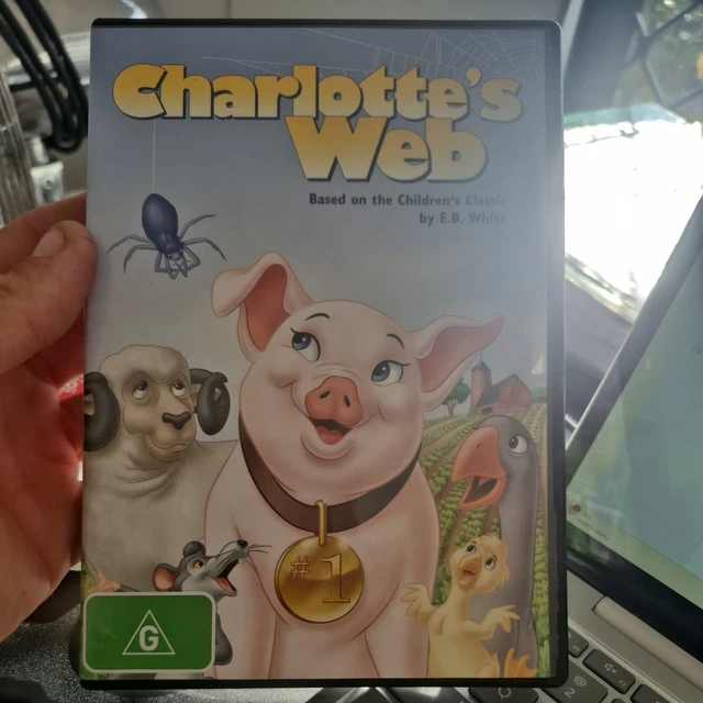 CHARLOTTE'S WEB DVD Based on the Classic by E.B White Region 4 $5.27 ...