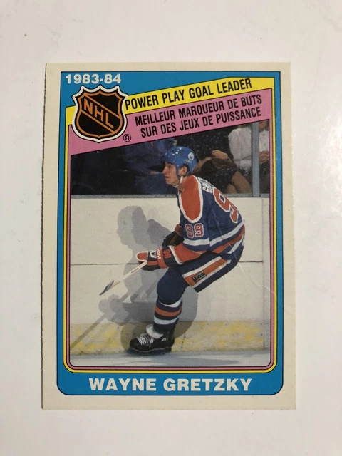 1984-85 OPC O-PEE-CHEE Hockey Wayne Gretzky Power Play Goal card #383 $8.38 - PicClick CA