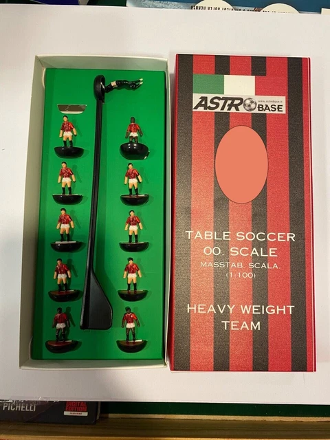 ASTROBASE HEAVY WEIGHT Subbuteo Table Football Team AC Milan (ITA) £14.99 - PicClick UK