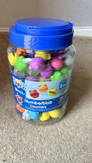 Learning Resources Numberblocks Numberblob Counters Set 120 Pieces Age
