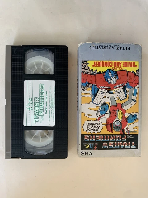 THE TRANSFORMERS VOLUME 5: “Divide and Conquer” (VHS, 1985) £8.94 ...