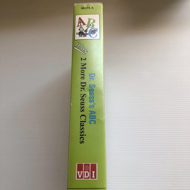 DR. SEUSS ABC VHS Dr Seuss Vhs Kids Beginner Book Video Used $20.00 ...