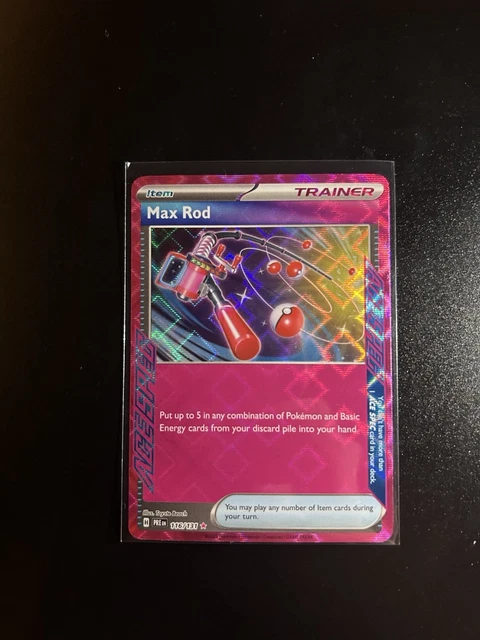 POKÉMON TCG PRISMATIC Evolutions Max Rod Ace Spec 116/131. Near Mint/NM ...